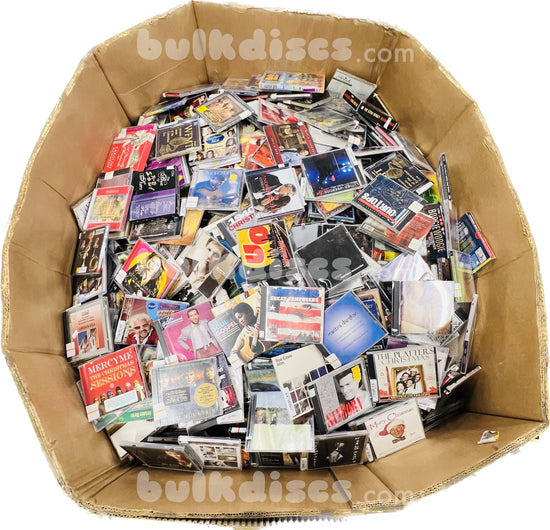Pallets of Wholesale Bulk Assorted CDs for Sale | BulkDiscs.com ...