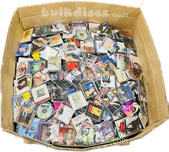Pallets of Wholesale Bulk Assorted CDs for Sale | BulkDiscs.com ...