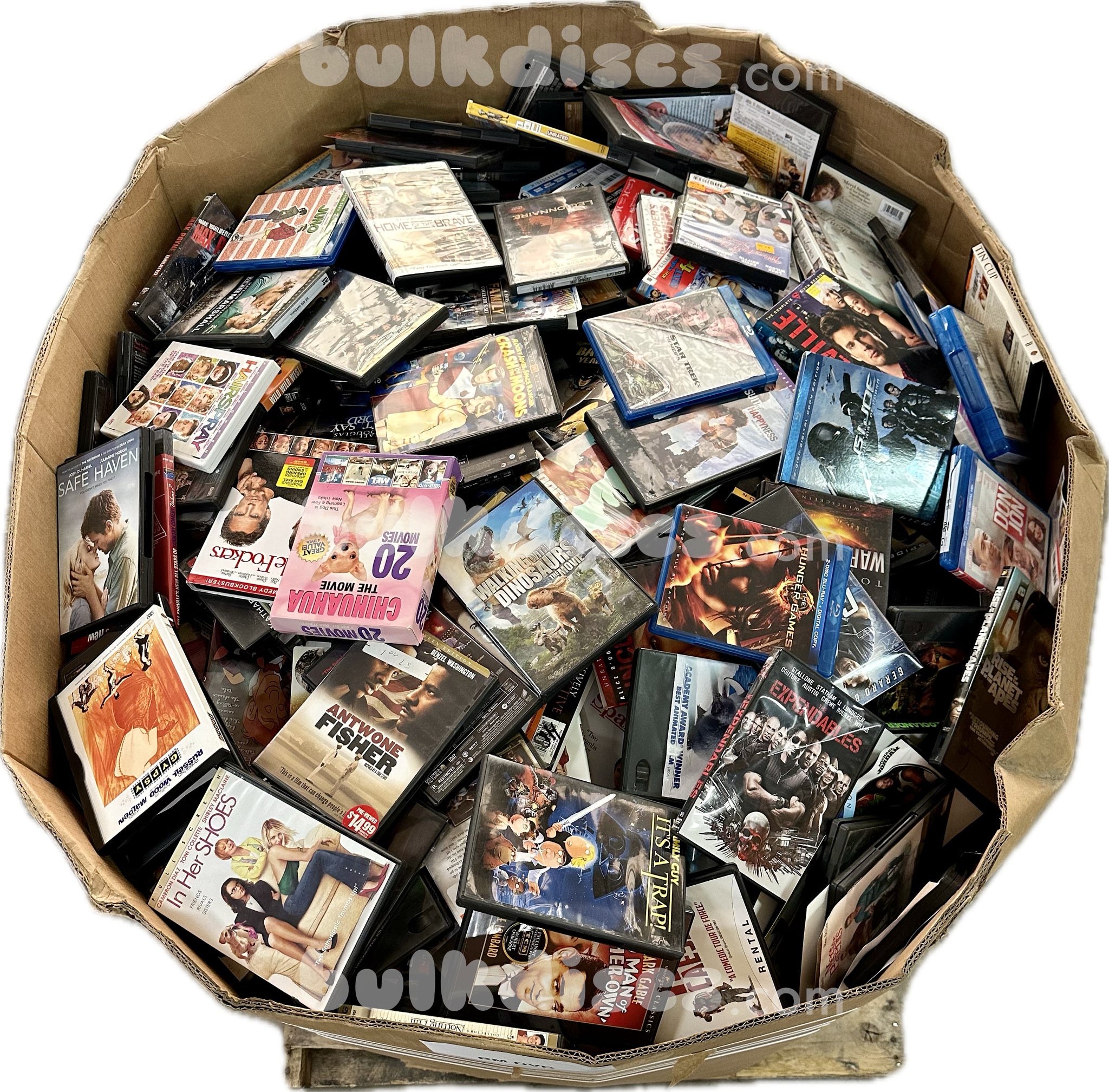 Pallets of Wholesale Bulk Assorted DVDs for Sale | BulkDiscs.com ...