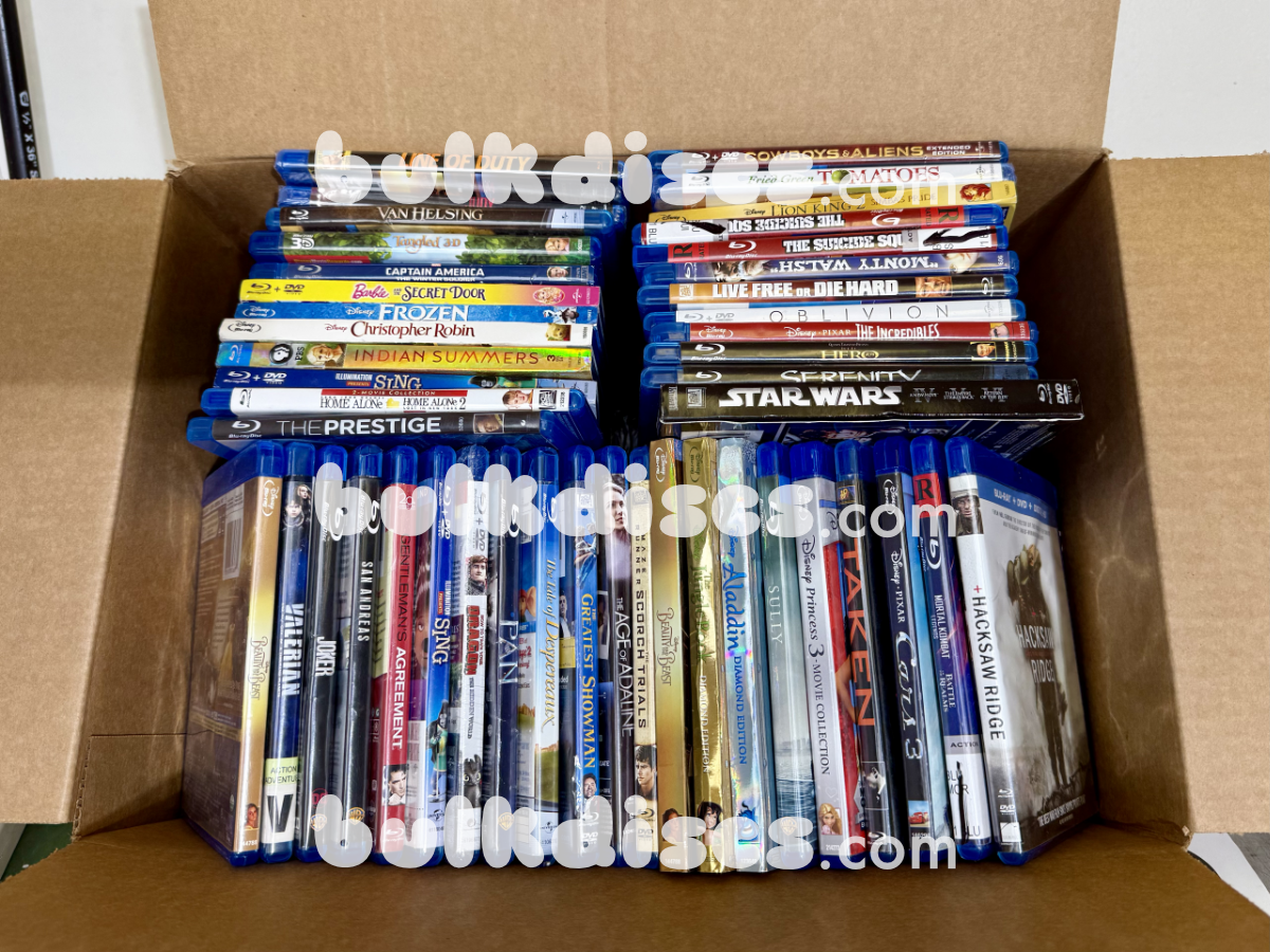 Pallets of Wholesale Bulk Assorted CDs and DVDs for Sale | BulkDiscs ...