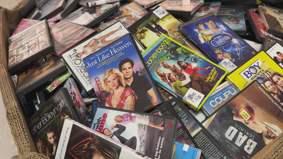 Pallets of Wholesale Bulk Assorted DVDs for Sale | BulkDiscs.com ...